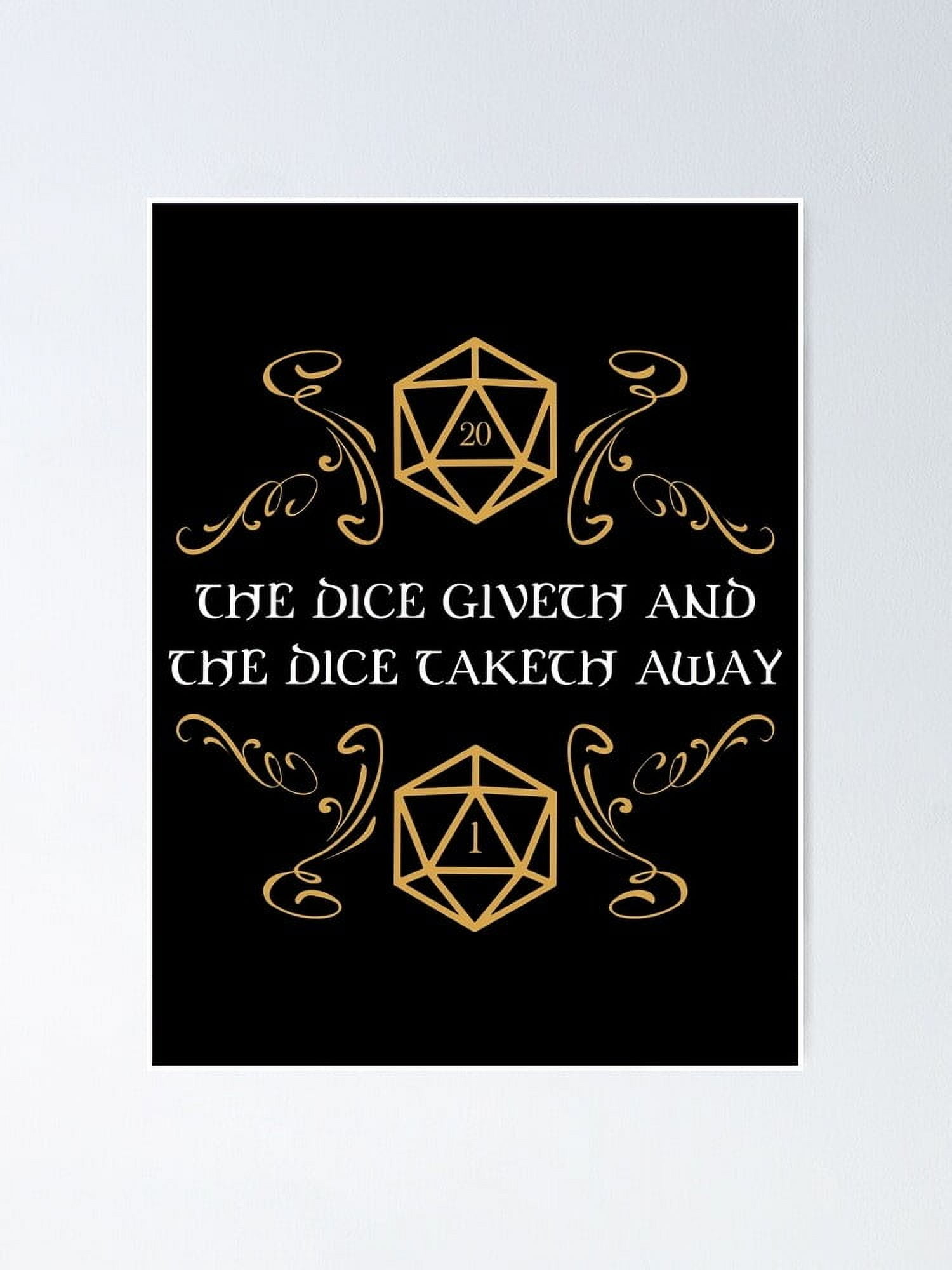 Aaroca The Dice Giveth and Taketh Away Natural 20 and Critical Fail ...