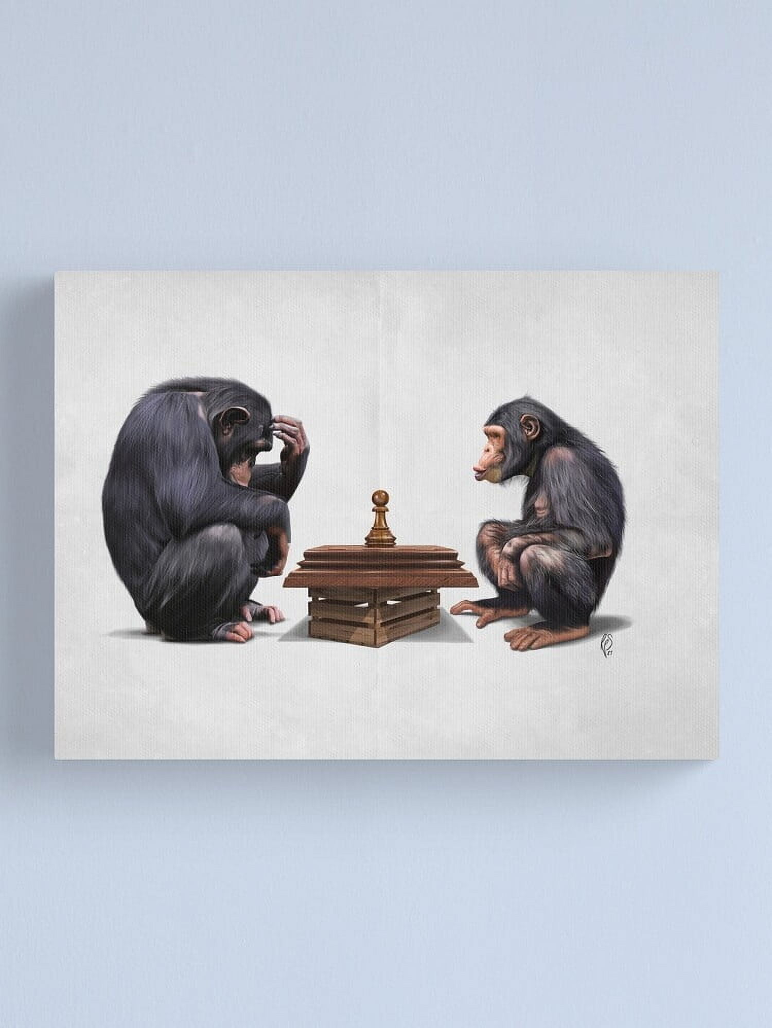 Aaroca The Pawns (Wordless) Canvas Print (Unframed) Classic Decoration ...