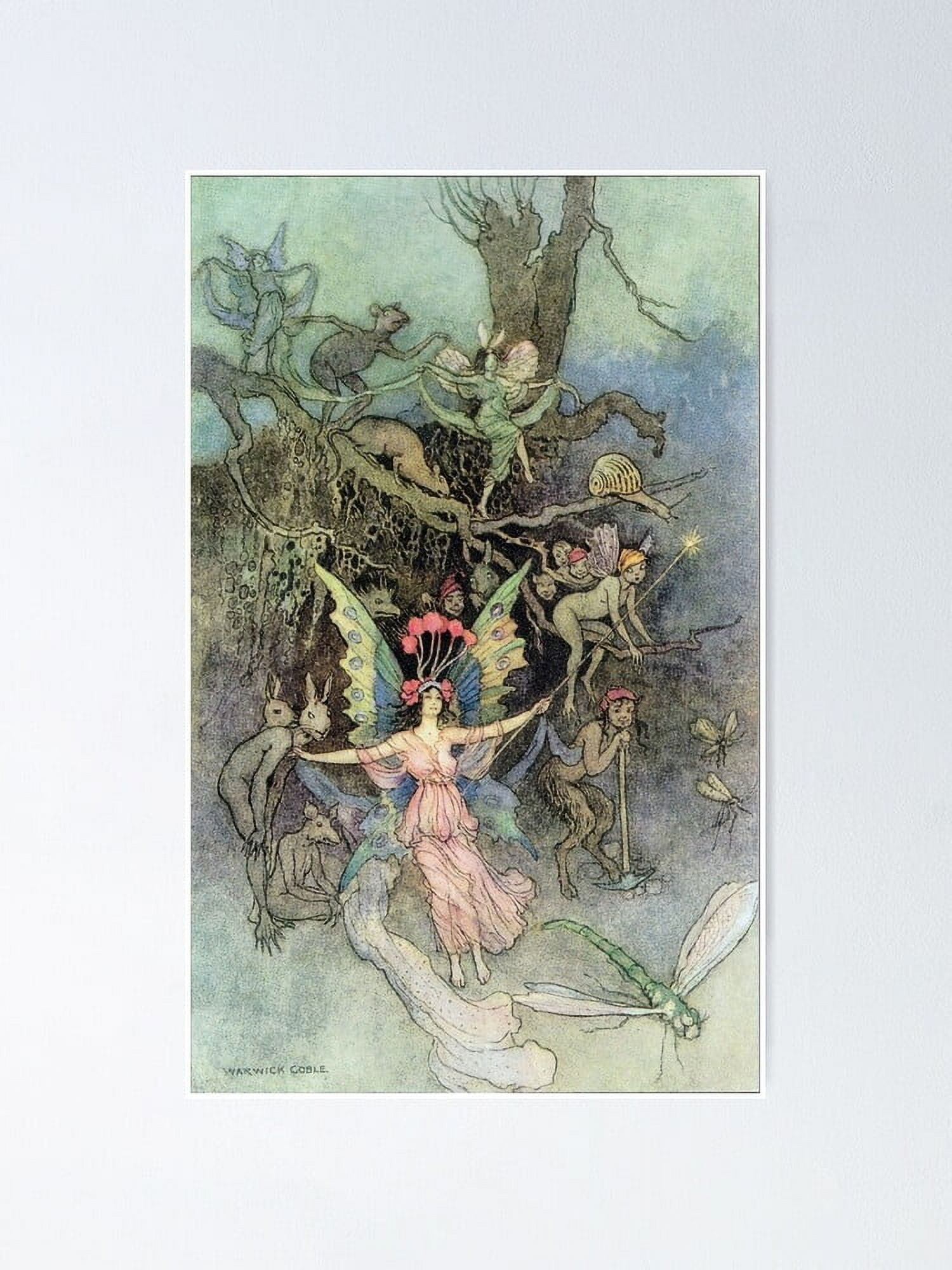 Aaroca "They Get Away Down Under Ground" - Warwick Goble (Unframed ...
