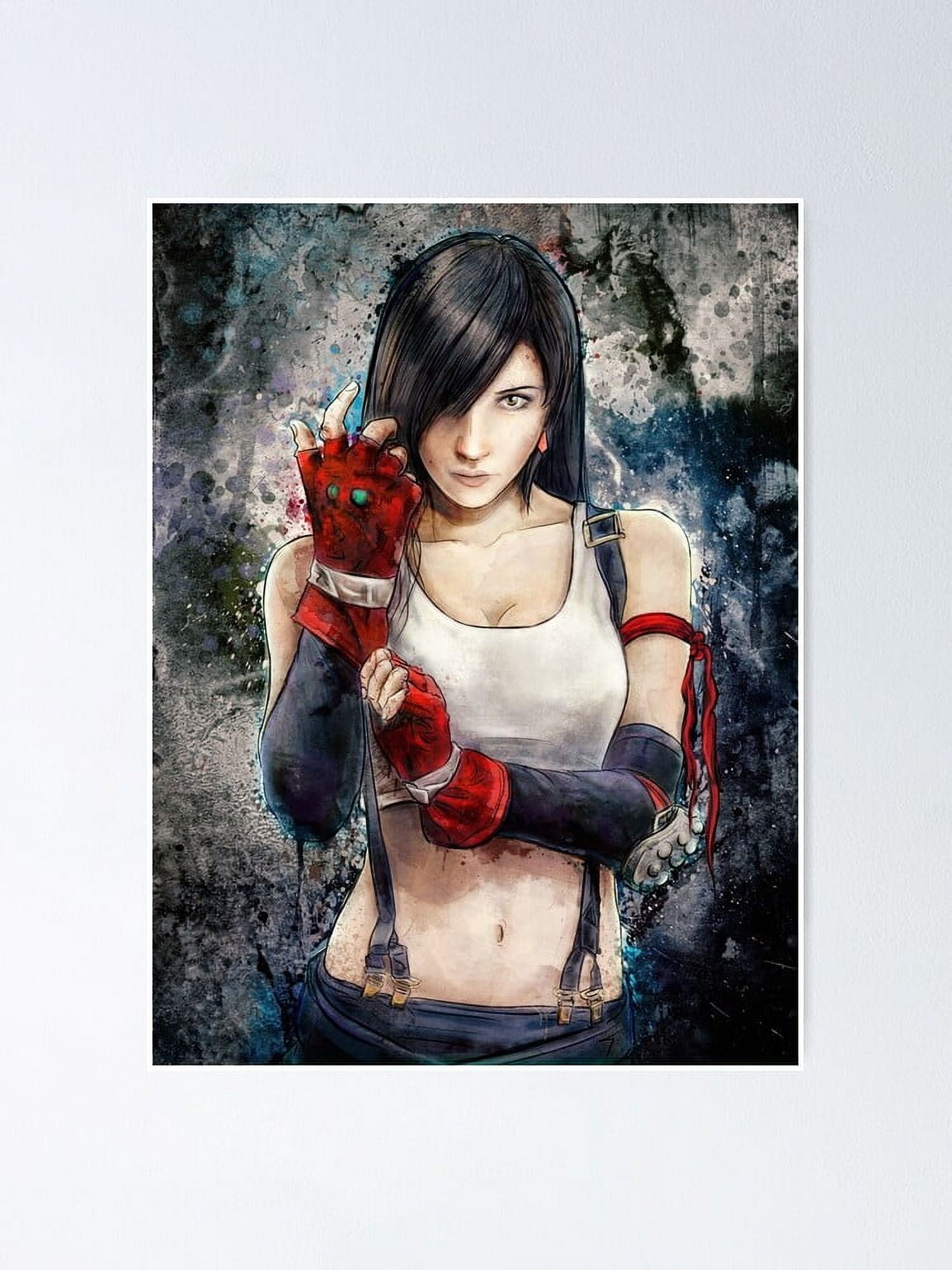Aaroca Tifa Lockhart FF7 Portrait Poster Classic Decoration for Office ...