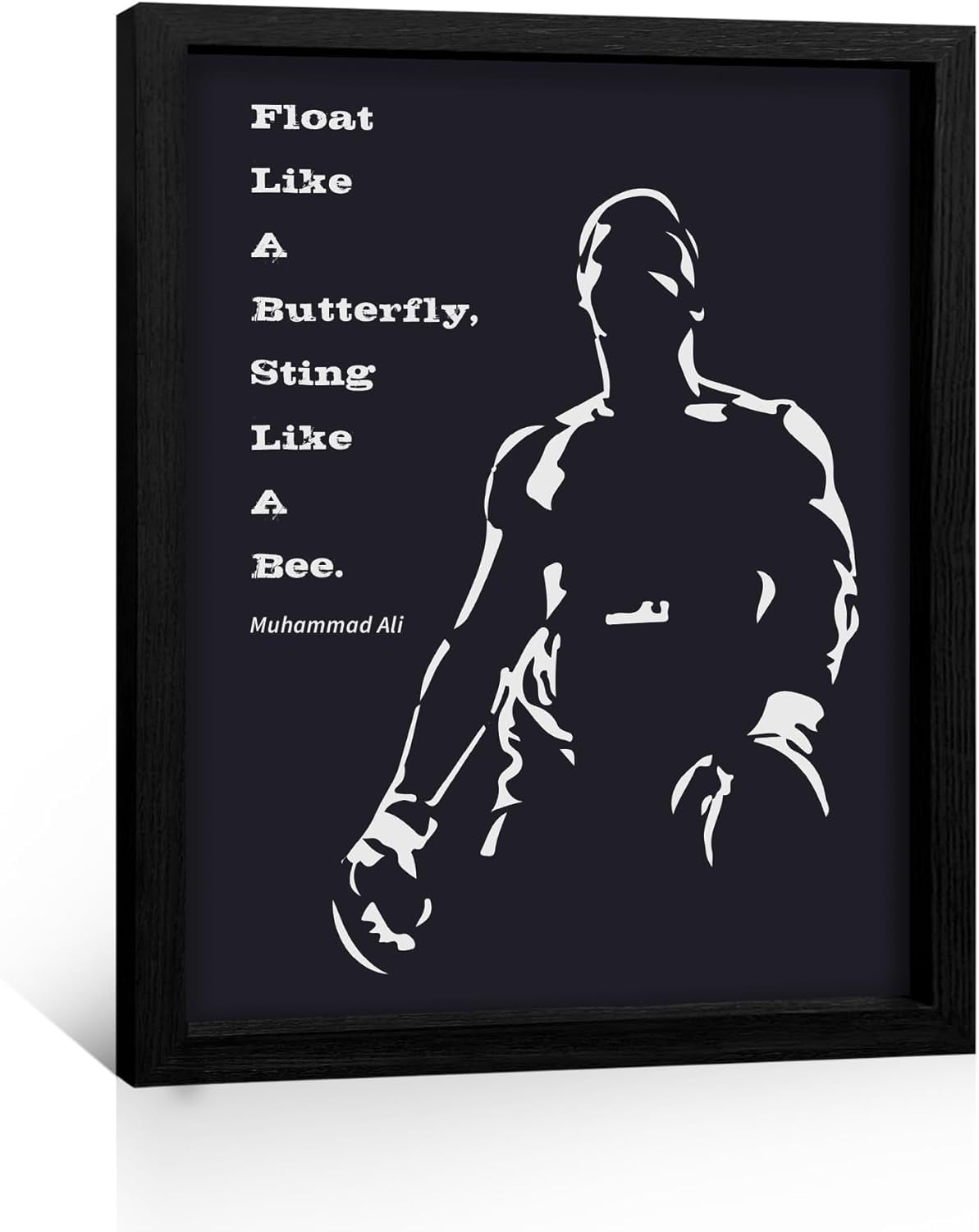 Aaroca Unframed Muhammad Ali Motivational Poster Wall Art Boxing ...