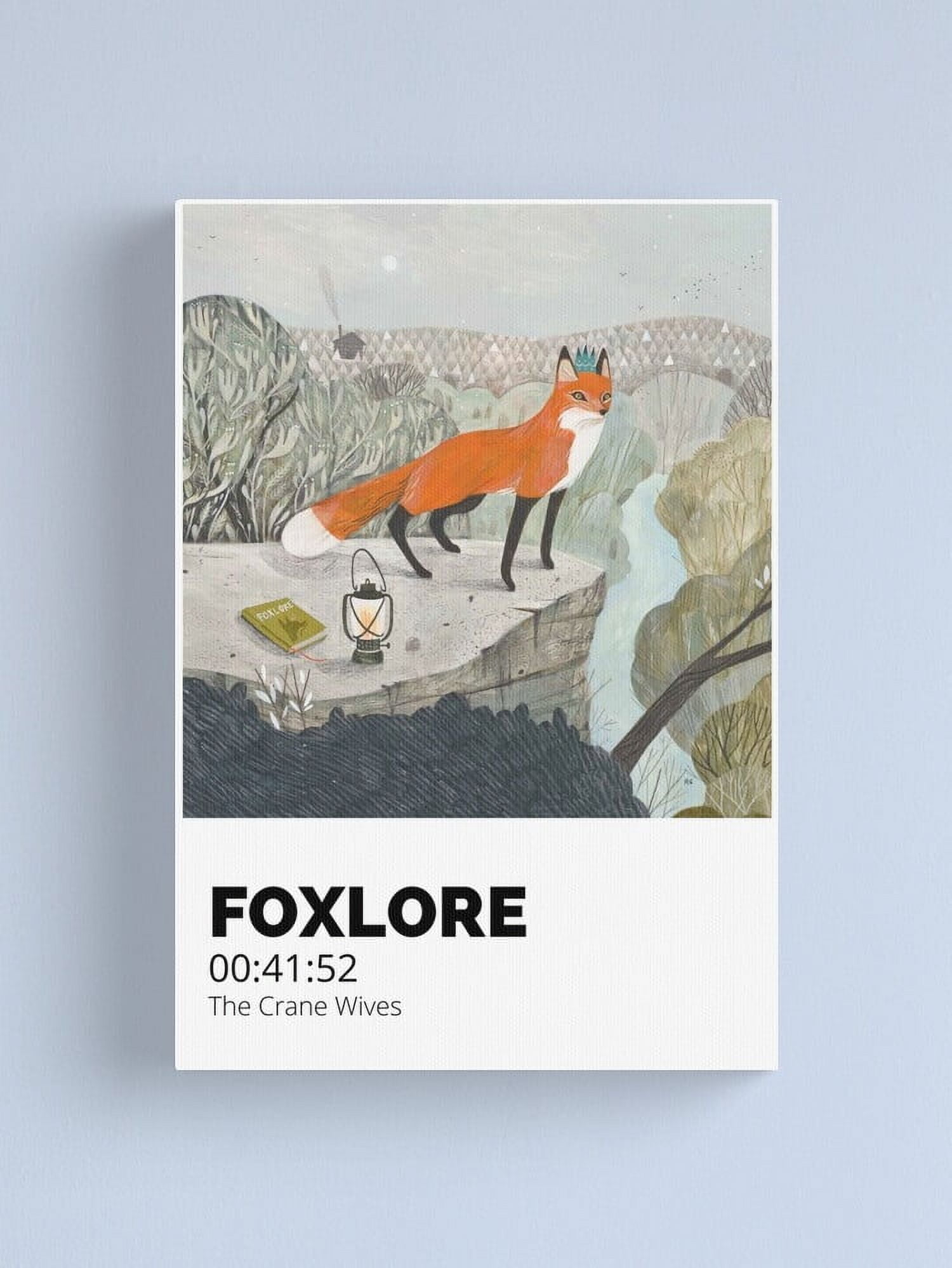 Aaroca foxlore album pantone swatch Canvas Print (Unframed) Classic ...