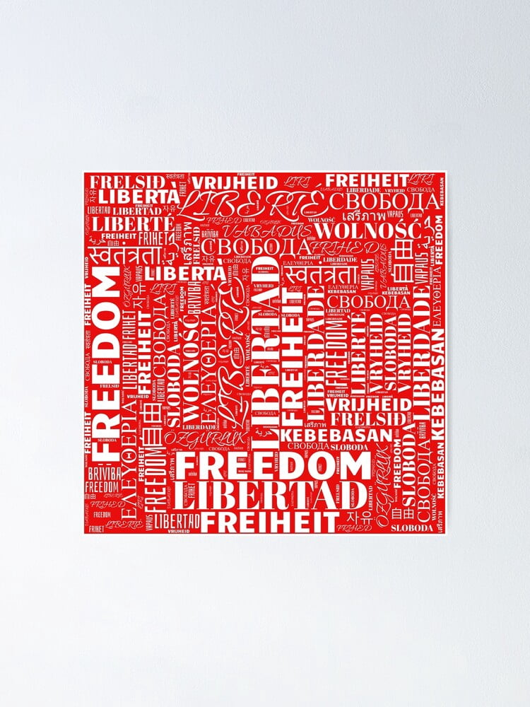 Aaroca freedom Poster Painting Artwork Modern Home Decorations Ready To ...