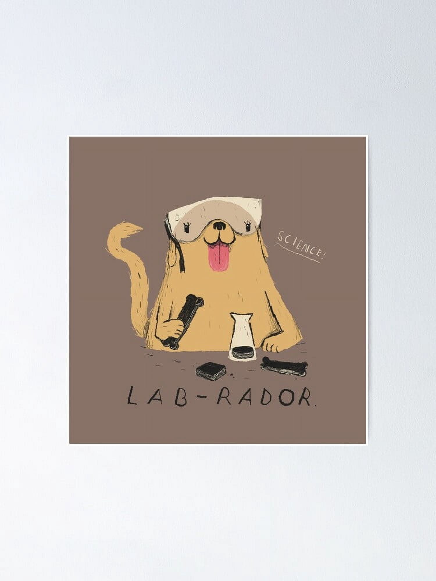 Aaroca lab-rador Unframed Canvas Unique Wall Decor for Modern Home ...