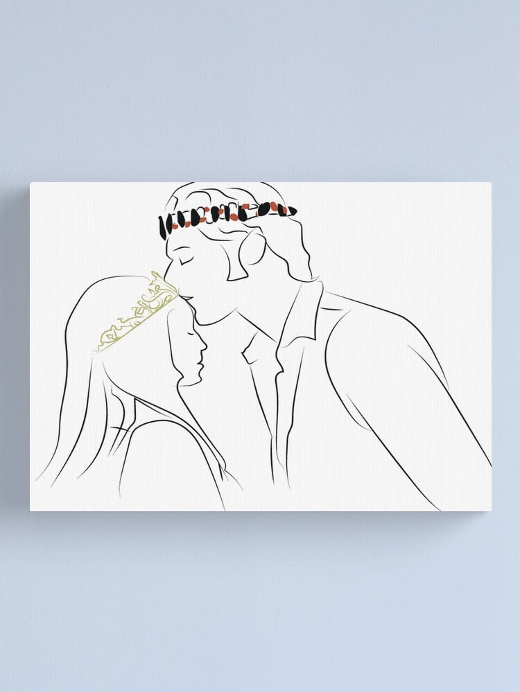 Aaroca long may you reign Canvas Print (Unframed) Classic Decoration ...