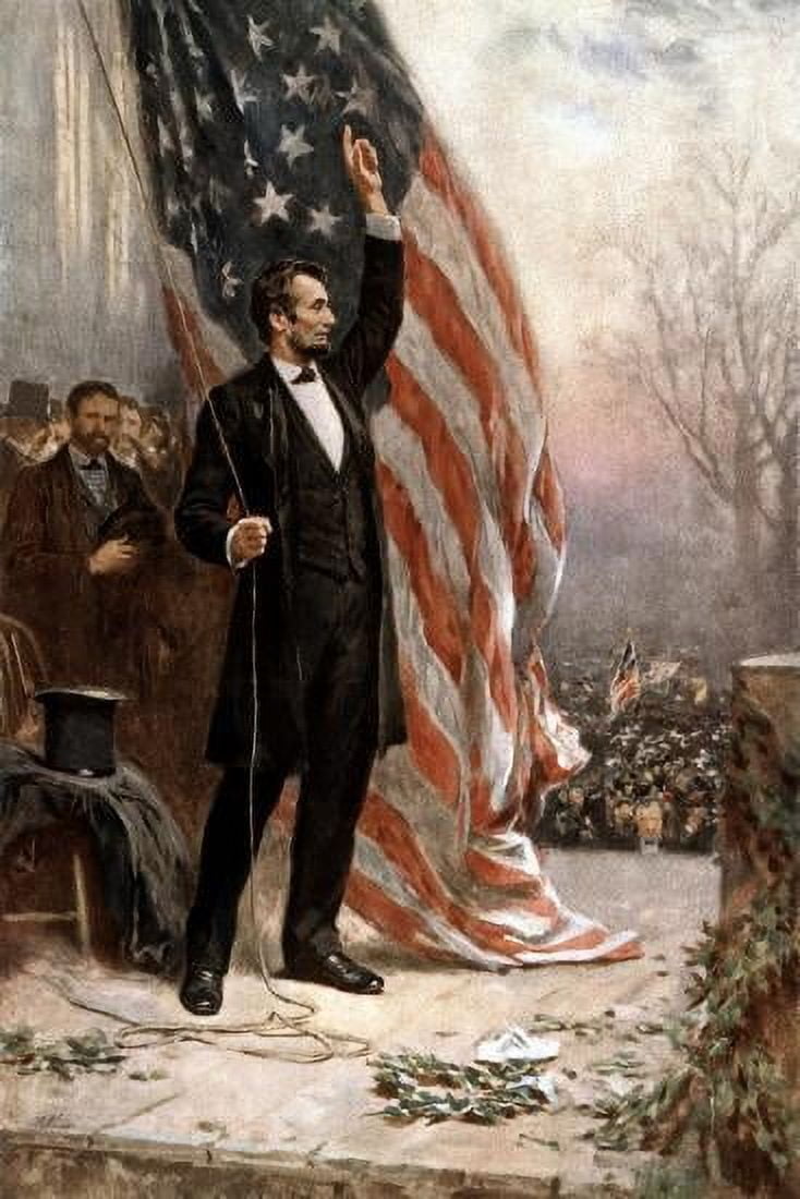 Aaroca new American Civil War Painting of President Abraham Lincoln ...