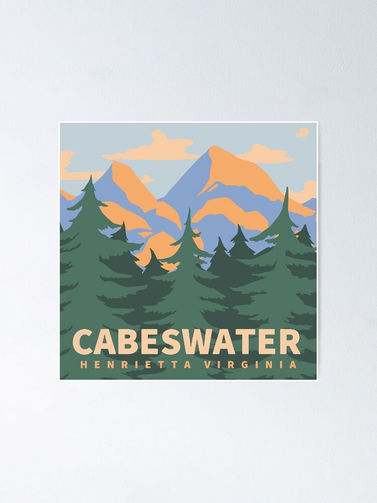 Aaroca new Cabeswater Henrietta Virginia Unframed Poster Classic ...