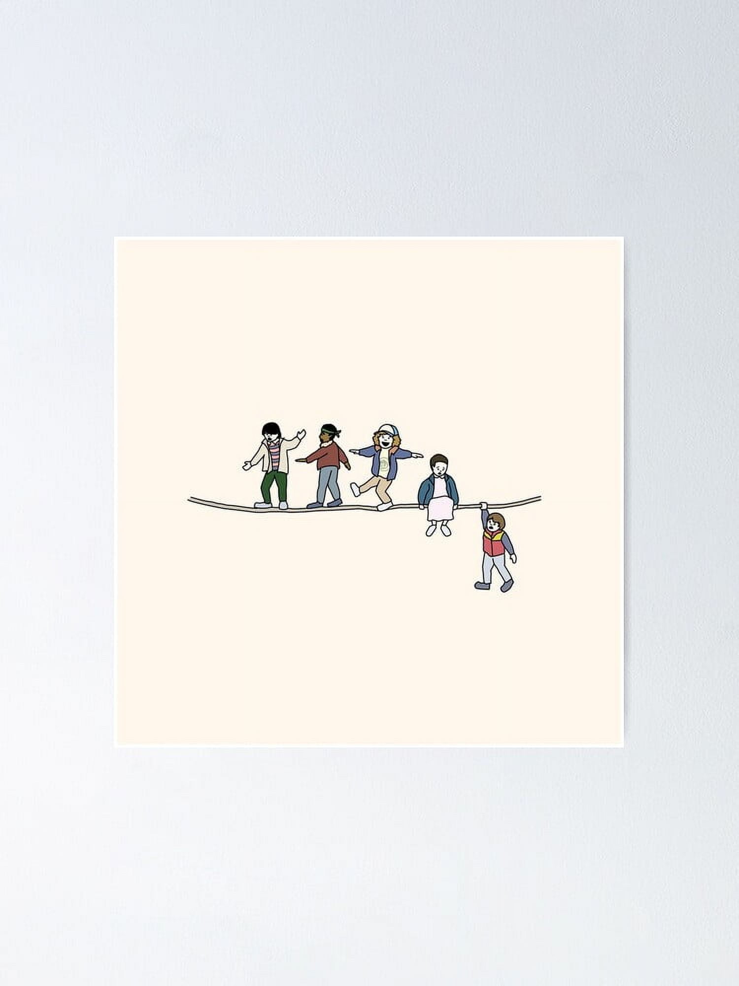 Aaroca new Canvas Poster Stranger Things: The Acrobats and the Fleas ...