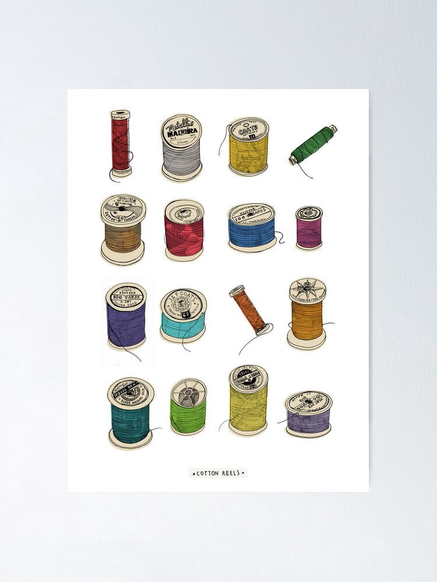 Aaroca new Cotton Reels Unframed Canvas Unique Wall Decor for Modern ...