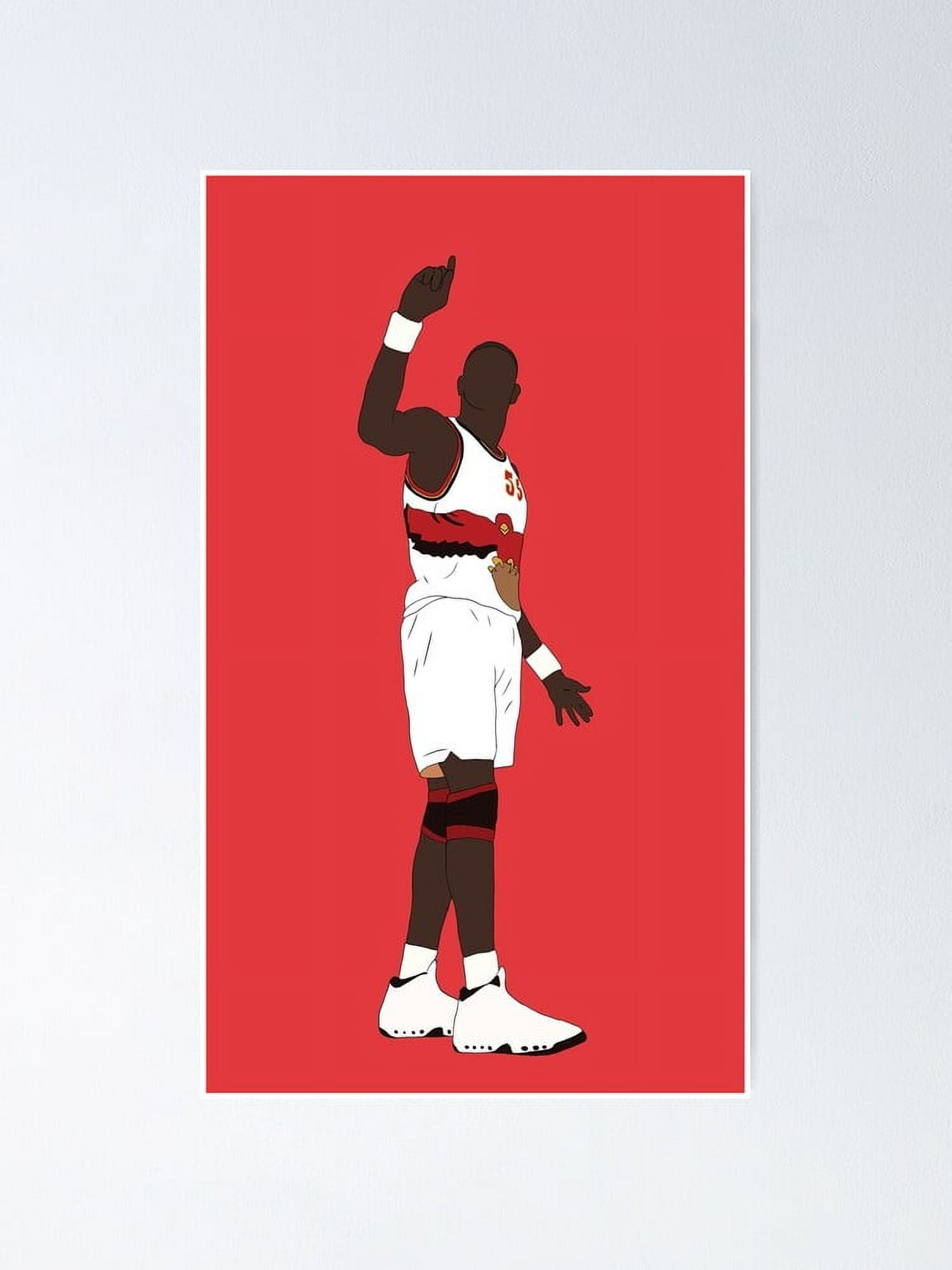 Aaroca new Dikembe Mutombo Finger Wag Unframed Classic Decoration for ...