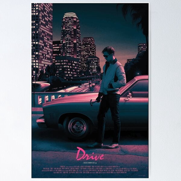 Aaroca new Drive movie poster Poster Unframed Canvas Unique Wall Decor ...