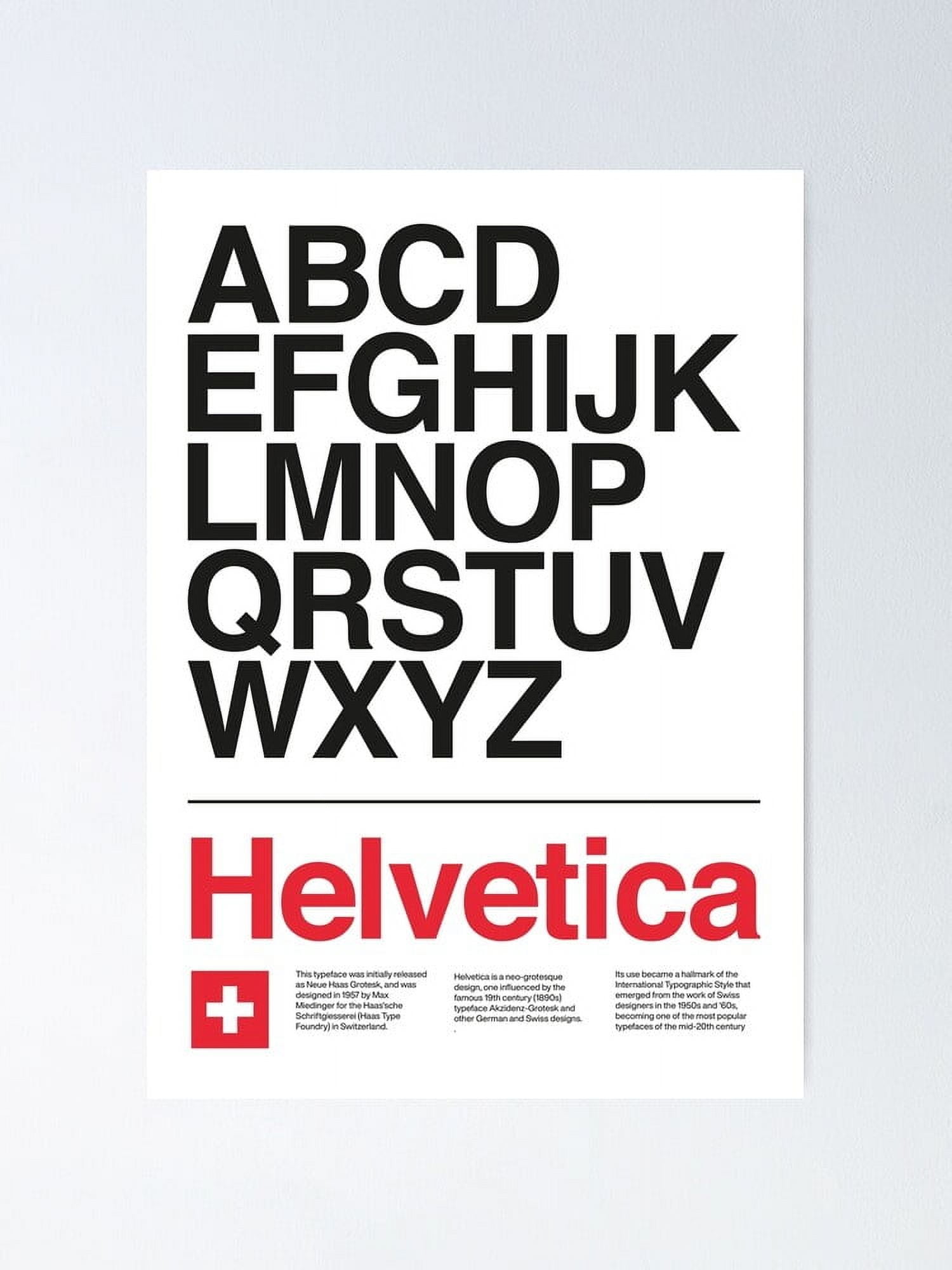 Aaroca new Helvetica Font Design - Helvetica Typeface Design ...