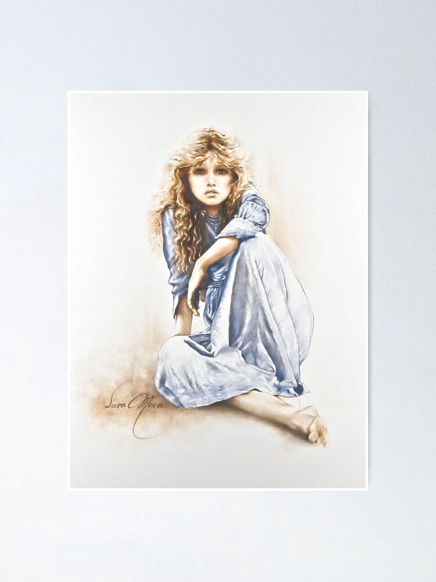 Aaroca new Hippy Girl Unframed Poster Classic Decoration for Office ...