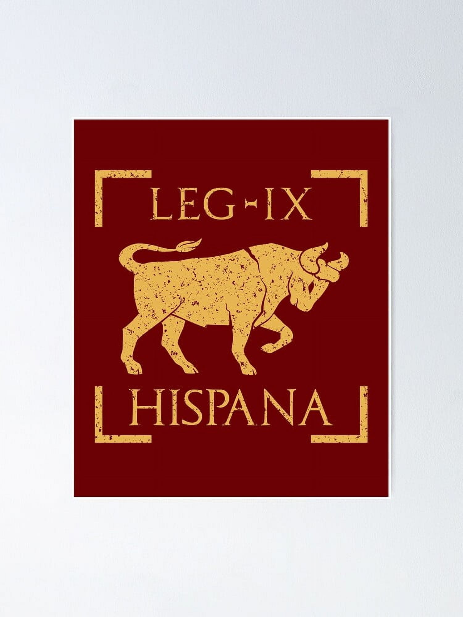 Aaroca new Legio IX Hispana Taurus Emblem Roman Legion Unframed Canvas ...