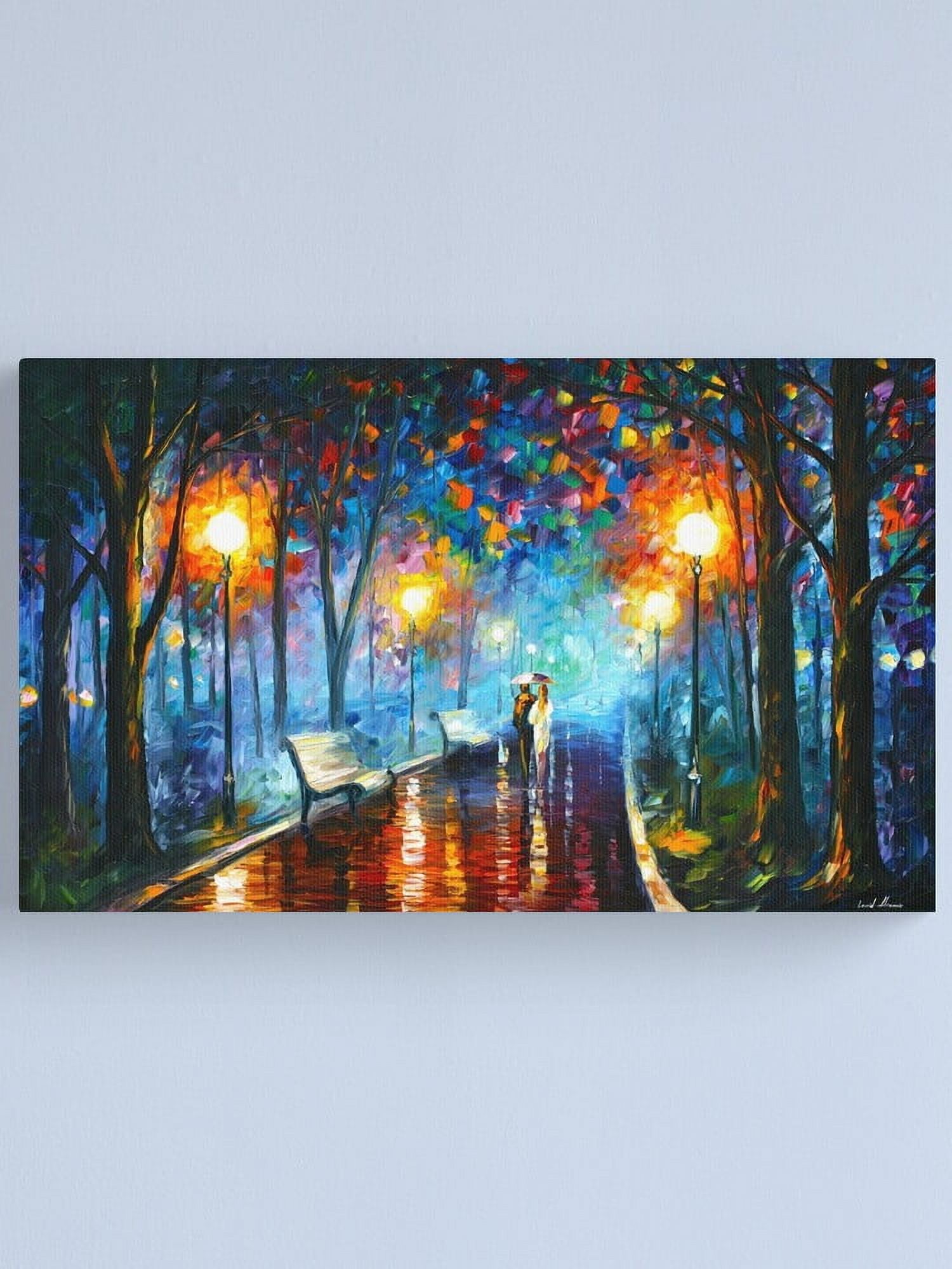 Aaroca new MISTY MOOD - Leonid Afremov Canvas Print Canvas Art Print ...