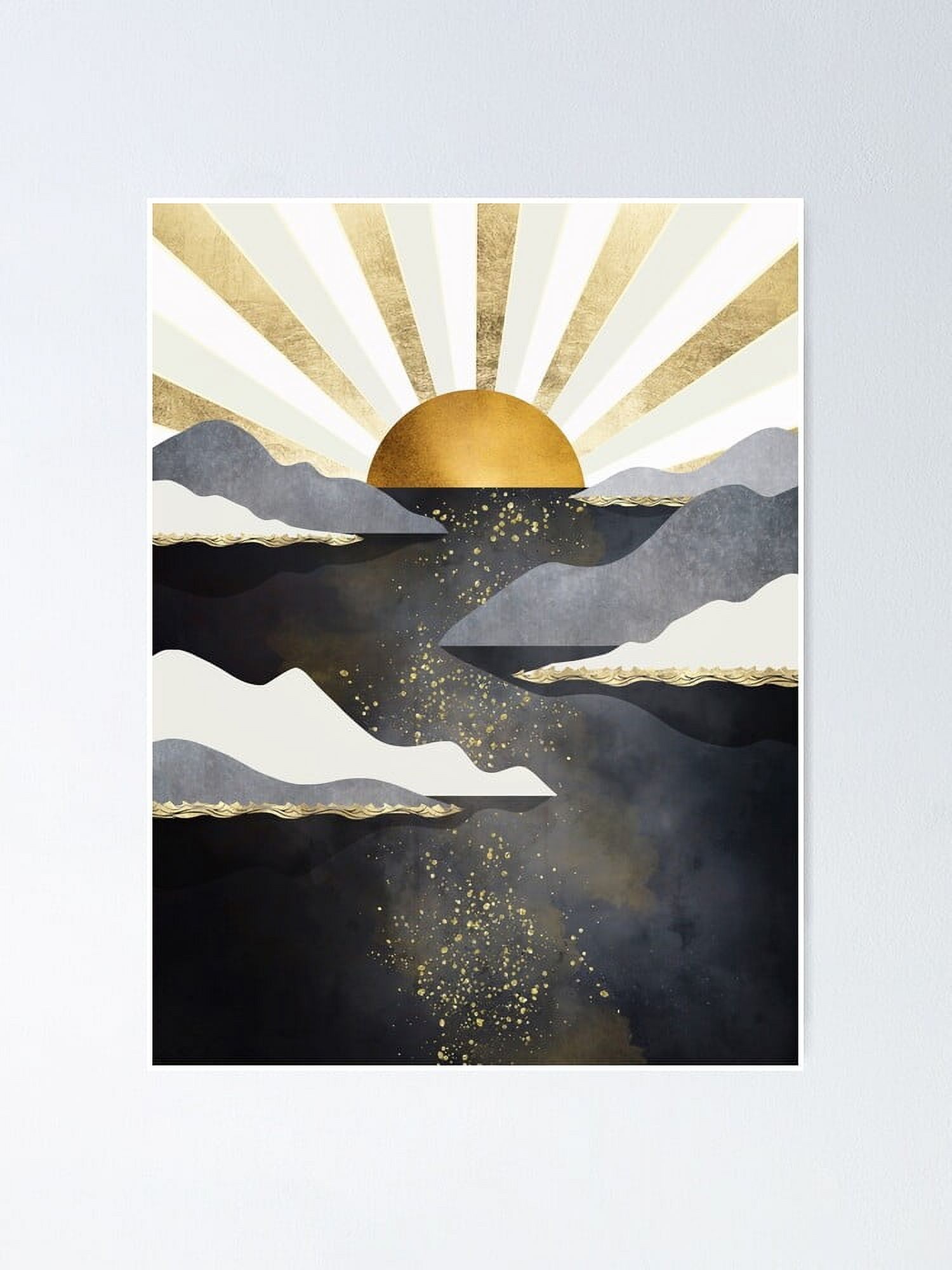 Aaroca new Metallic Dusk Unframed Poster Classic Decoration for Office ...