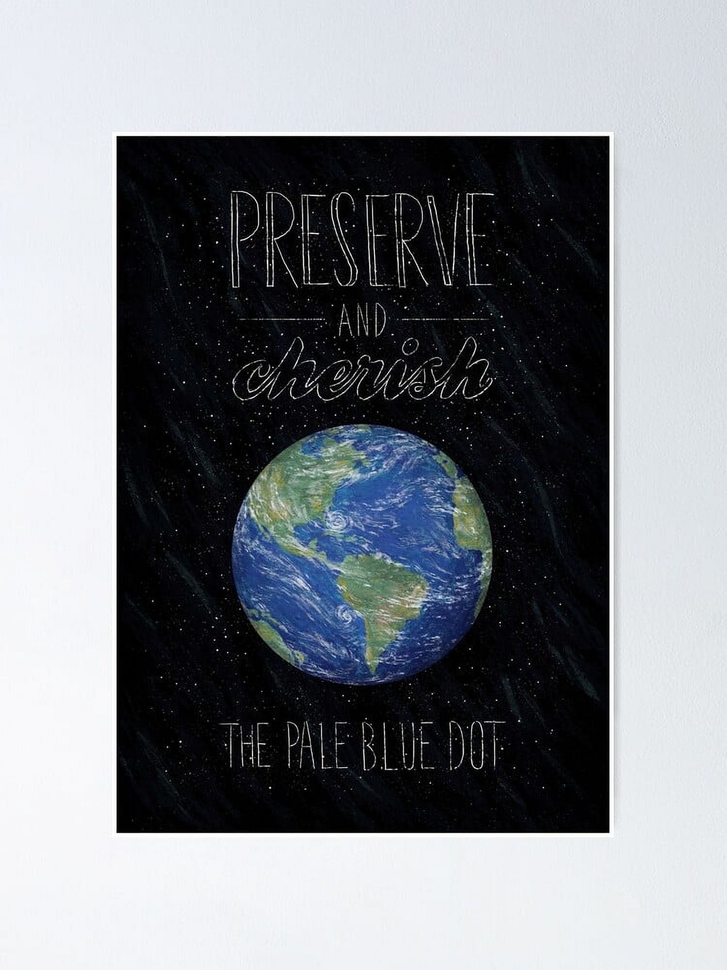 Aaroca new Pale Blue Dot Unframed Canvas Unique Wall Decor for Modern ...