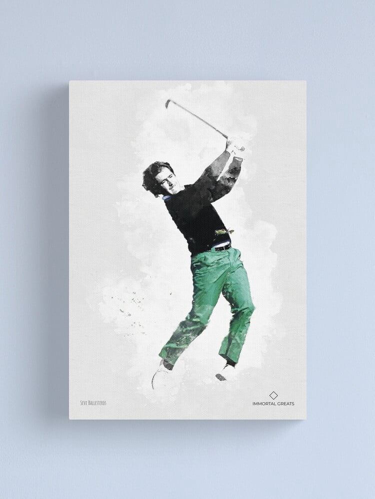 Aaroca new Seve Ballesteros - Golf Canvas Print Canvas Art Print ...