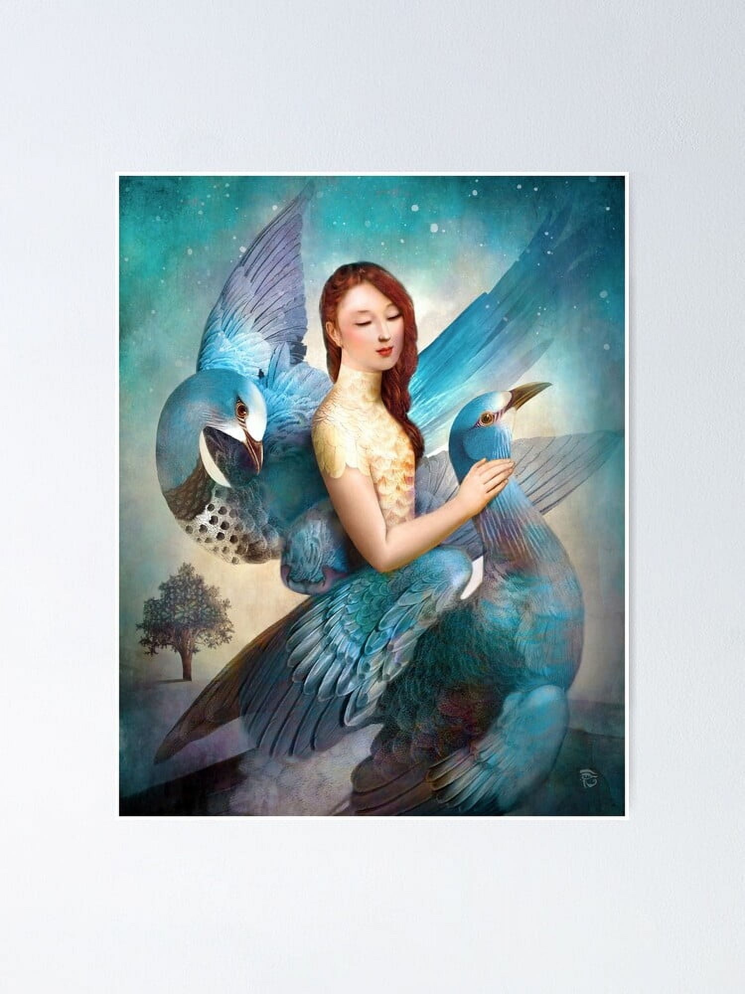 Aaroca new Sky dancers Unframed Canvas Unique Wall Decor for Modern ...