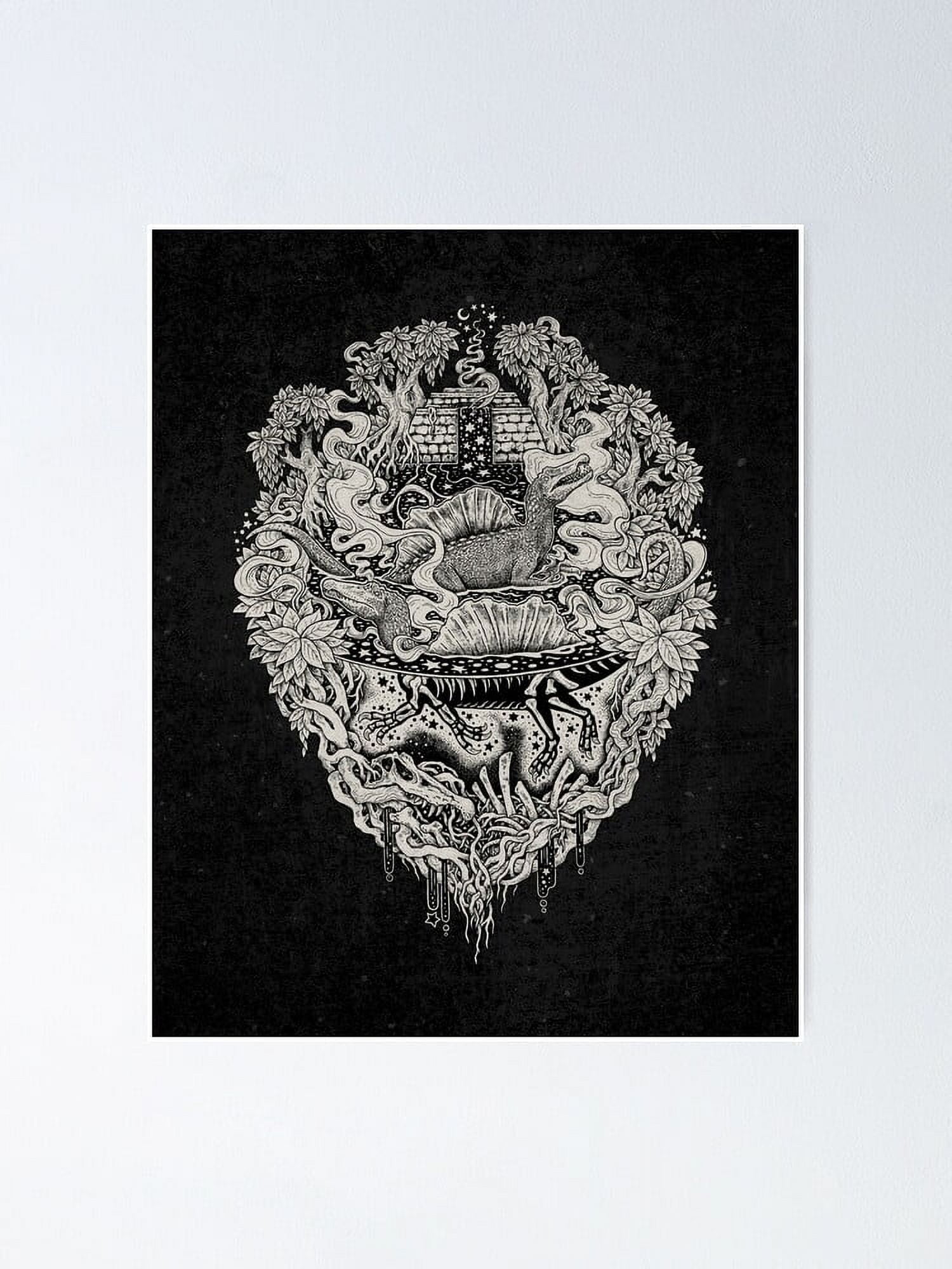 Aaroca new Sunken Temple of the Spinosaurus | Monochrome | Dinosaur ...