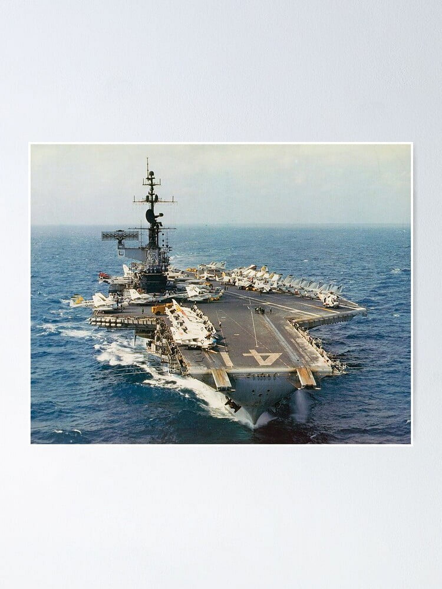 Aaroca new USS MIDWAY (CVA-41) SHIP'S STORE Unframed Canvas Unique Wall ...