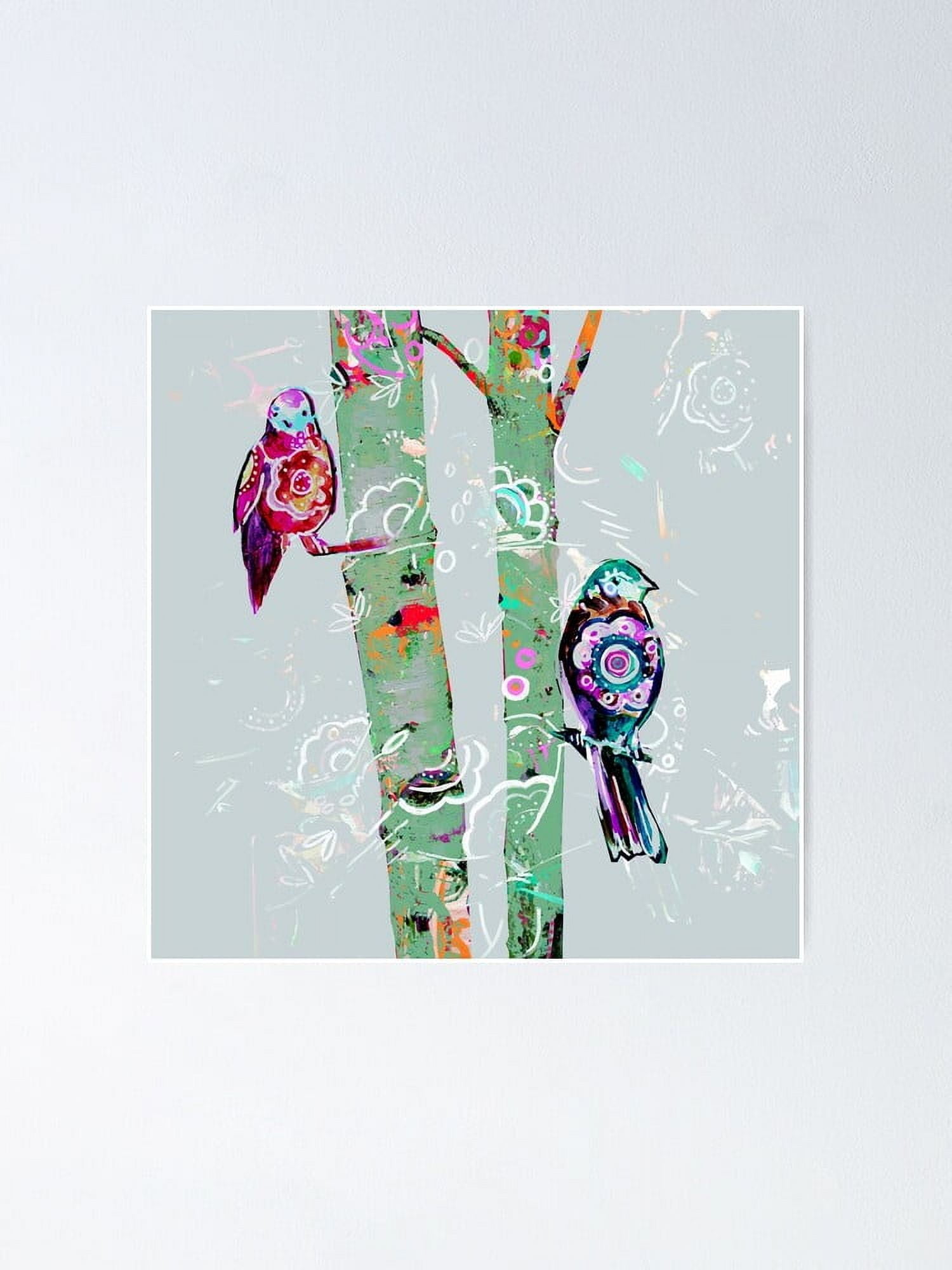 Aaroca sommerbjørka Unframed Canvas Unique Wall Decor for Modern Home ...