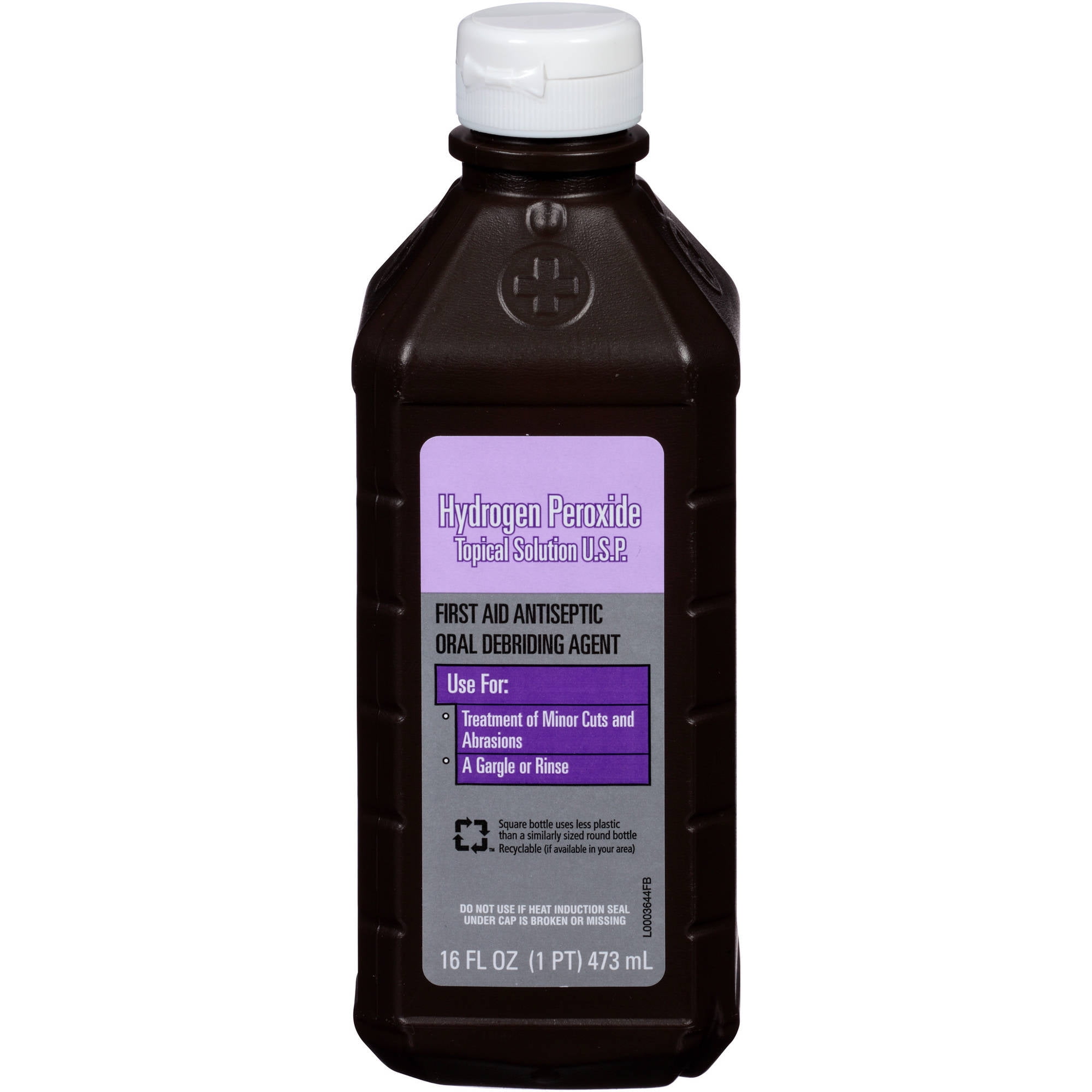 Aaron Brands: First Aid Antiseptic 3% H202 Hydrogen Peroxide, 16 fl oz ...