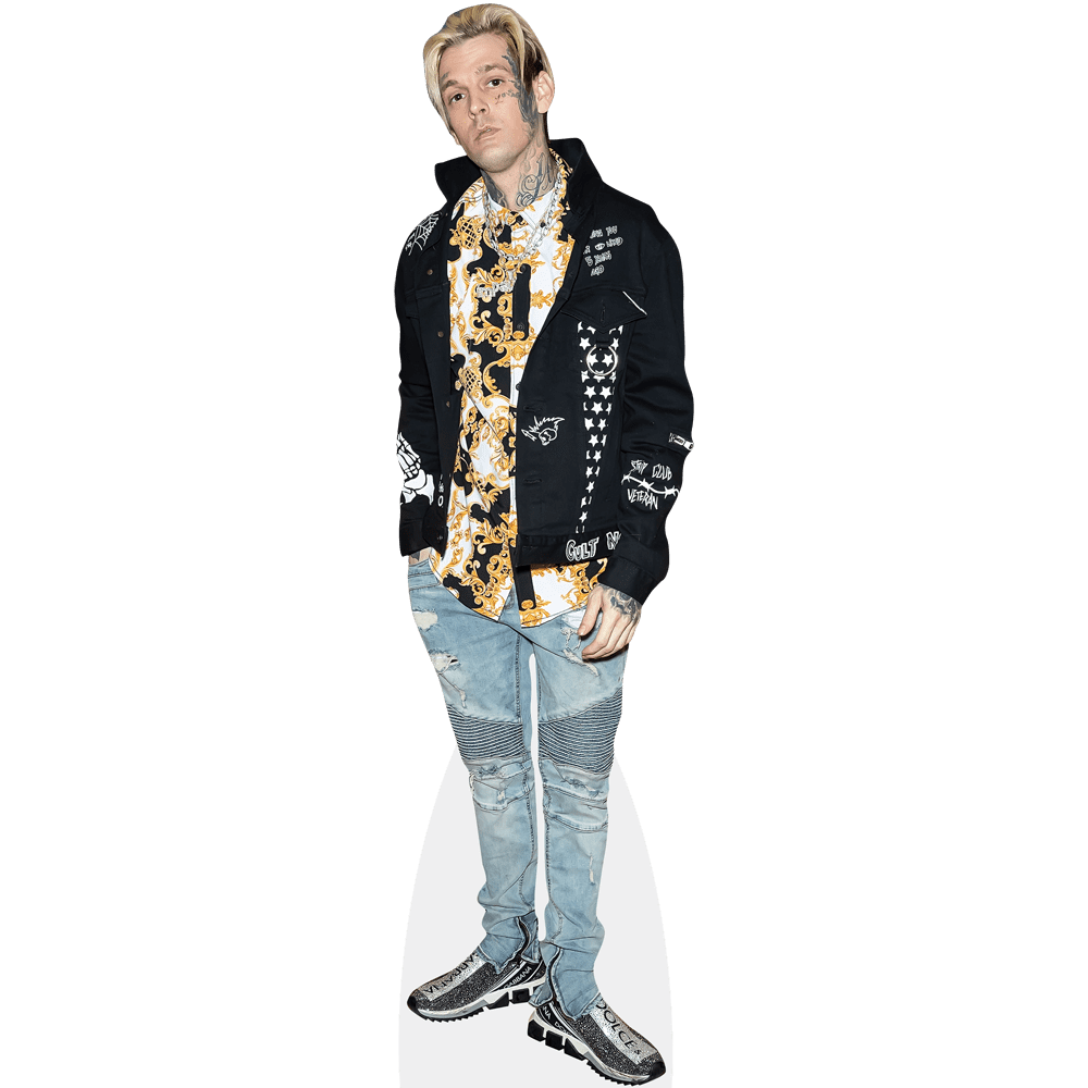 Aaron Carter (Jeans) Mini Cardboard Cutout Standee - Walmart.com