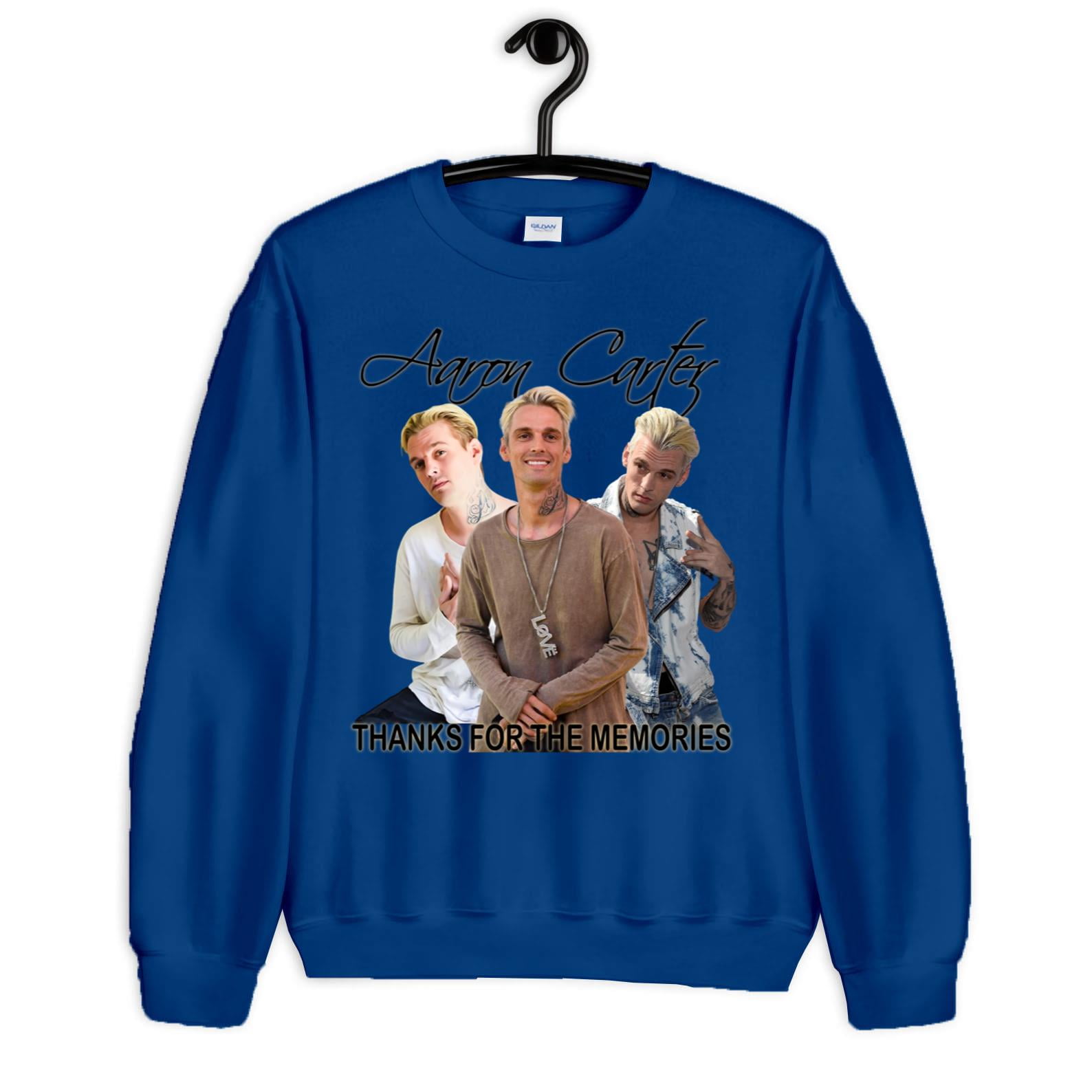 Aaron Carter RIP Thanks For The Memories T-Shirt-TH49052 - Walmart.com