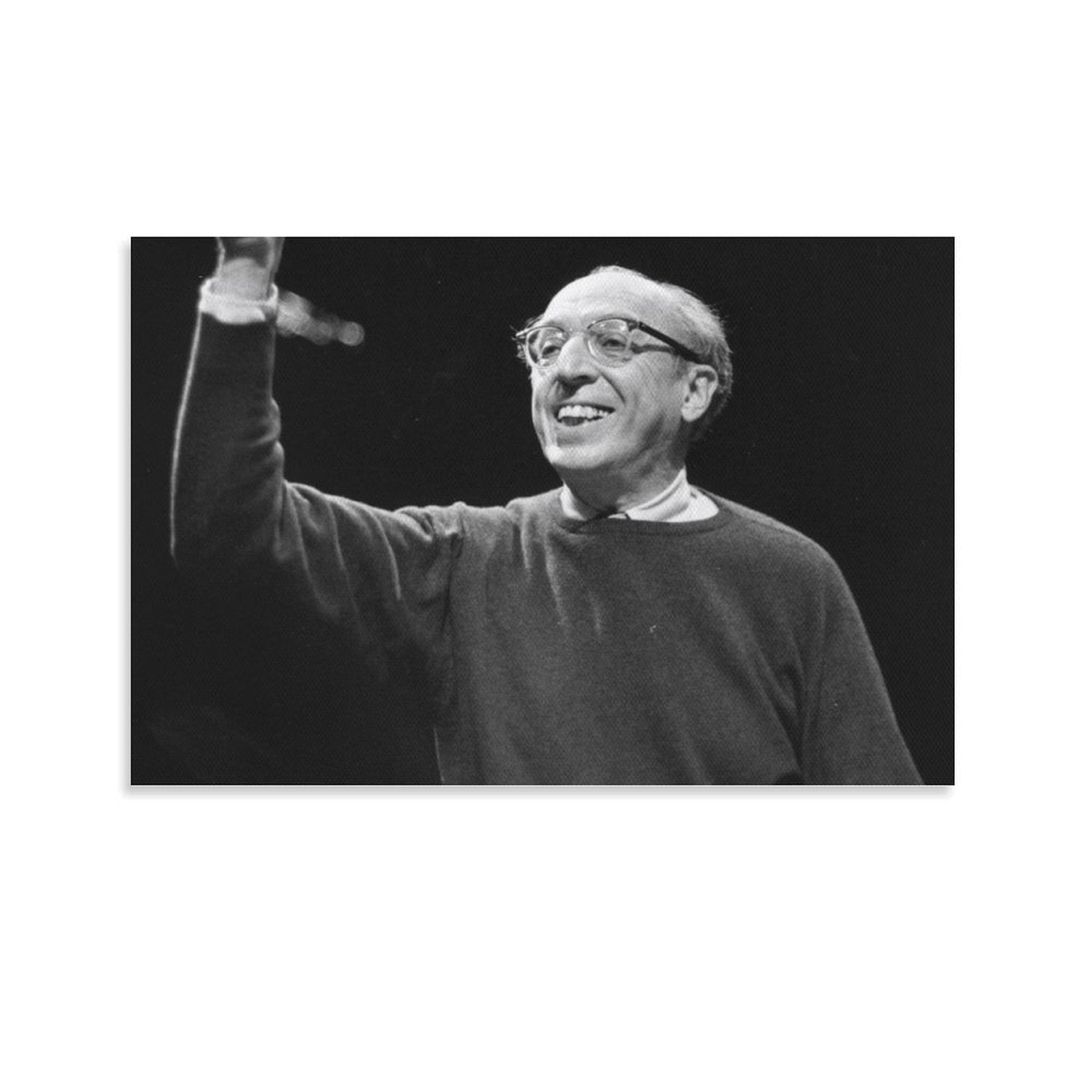 Aaron Copland Conductor Poster Artworks Canvas Poster Room Aesthetic ...