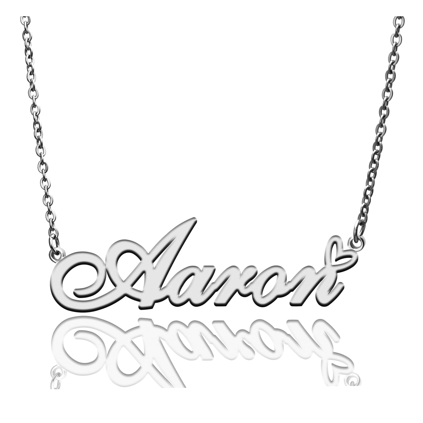 Aaron Custom Name Necklace Customized Personalized Plated Name Necklace ...