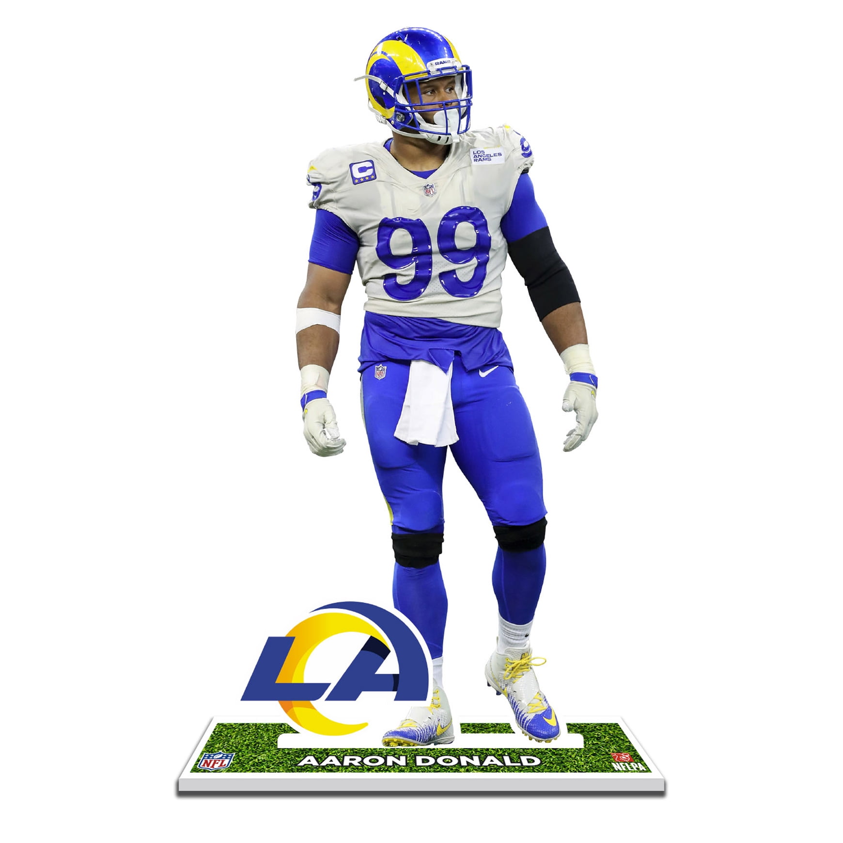 Aaron Donald Los Angeles Rams 12'' Player Standee Desktop Display ...