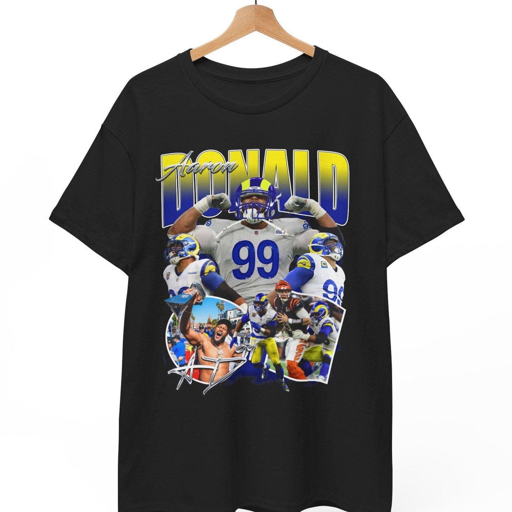 Aaron Donald v2 St Louis Los Angeles Cooper Kupp Marshall Faulk Mathew ...