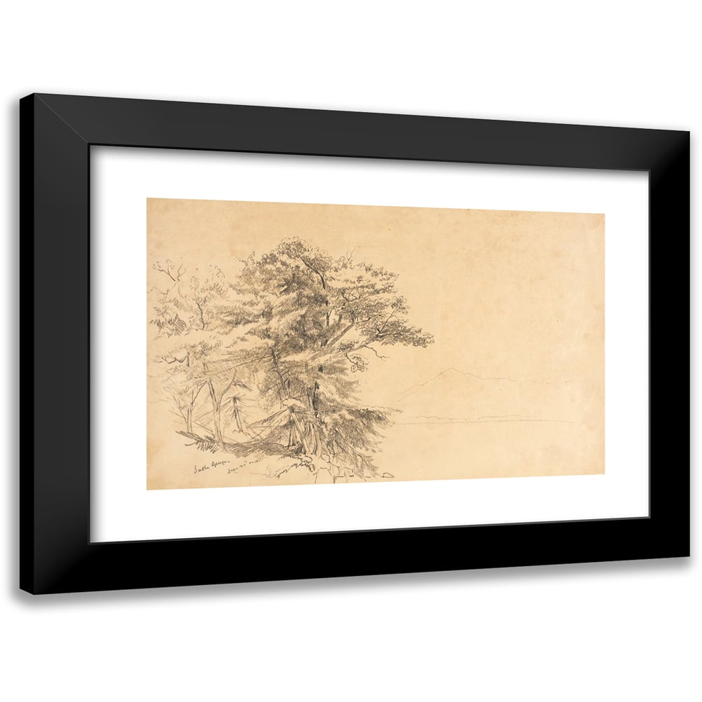 Aaron Draper Shattuck 14x11 Black Modern Framed Museum Art Print Titled ...