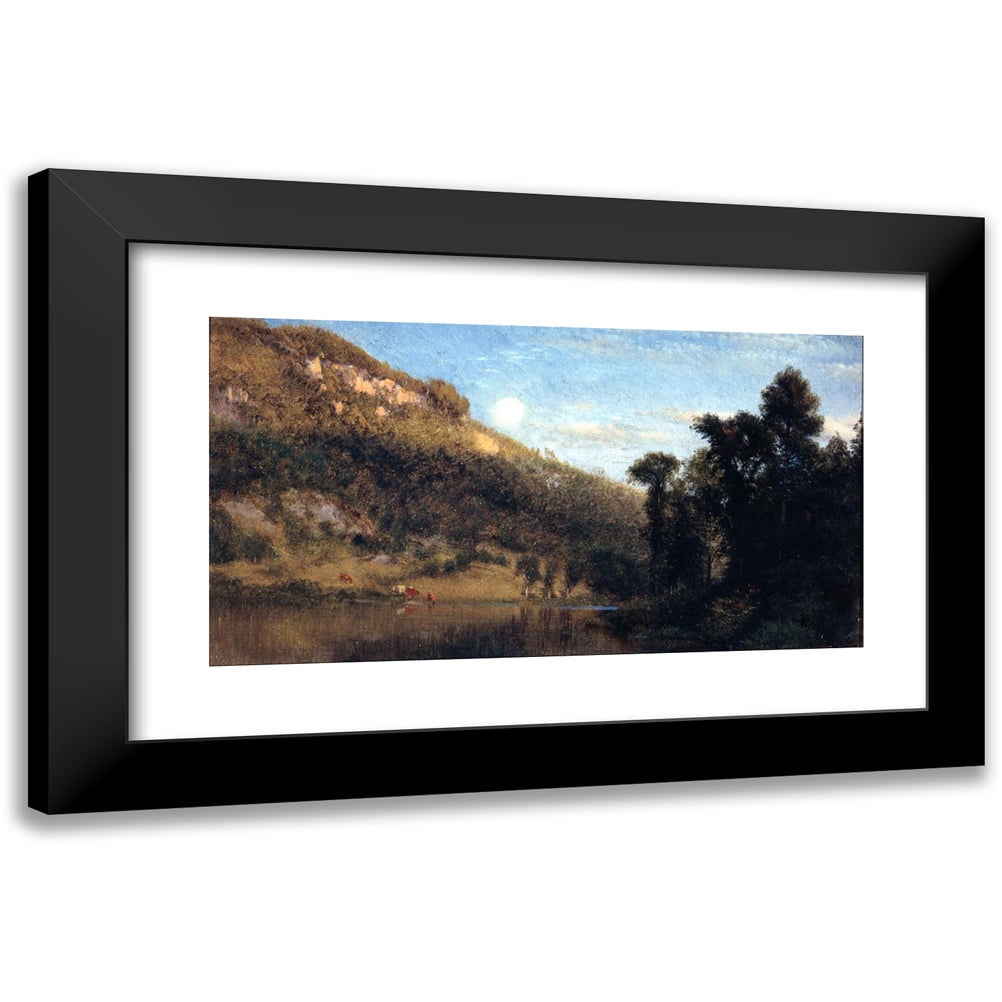 Aaron Draper Shattuck 14x9 Black Modern Framed Museum Art Print Titled ...