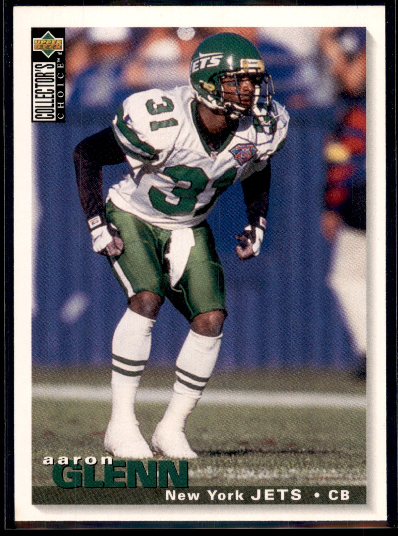 Aaron Glenn #167 1995 Collector's Choice - Walmart.com