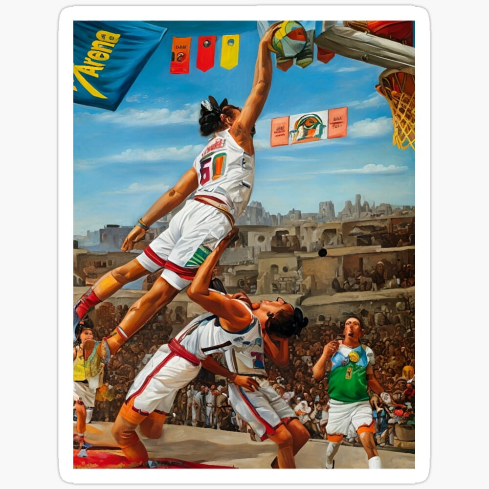 Aaron Gordon - Paint Art Sticker Phone Decal Water Bottle Stickers Car ...