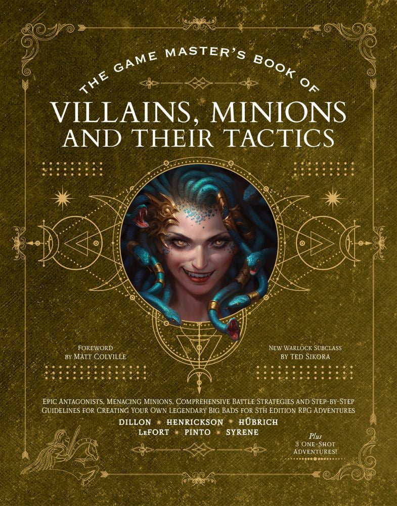 Game Master's Book of Villains & Minions: Epic Antagonists & Tactics ...