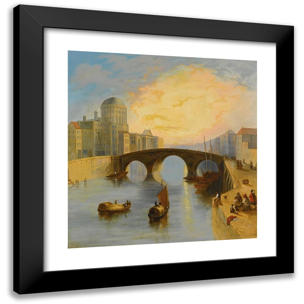 Aaron Jennens 15x15 Black Modern Framed Museum Art Print Titled - The ...