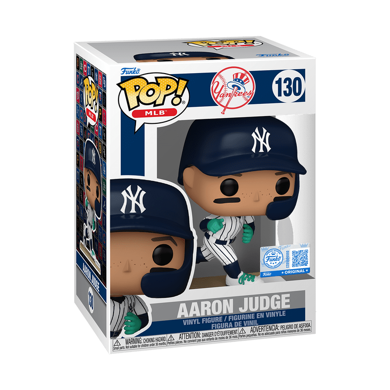 Funko Pop! MLB NY Yankees Aaron Judge Exclusive Figure #130 - Walmart.com