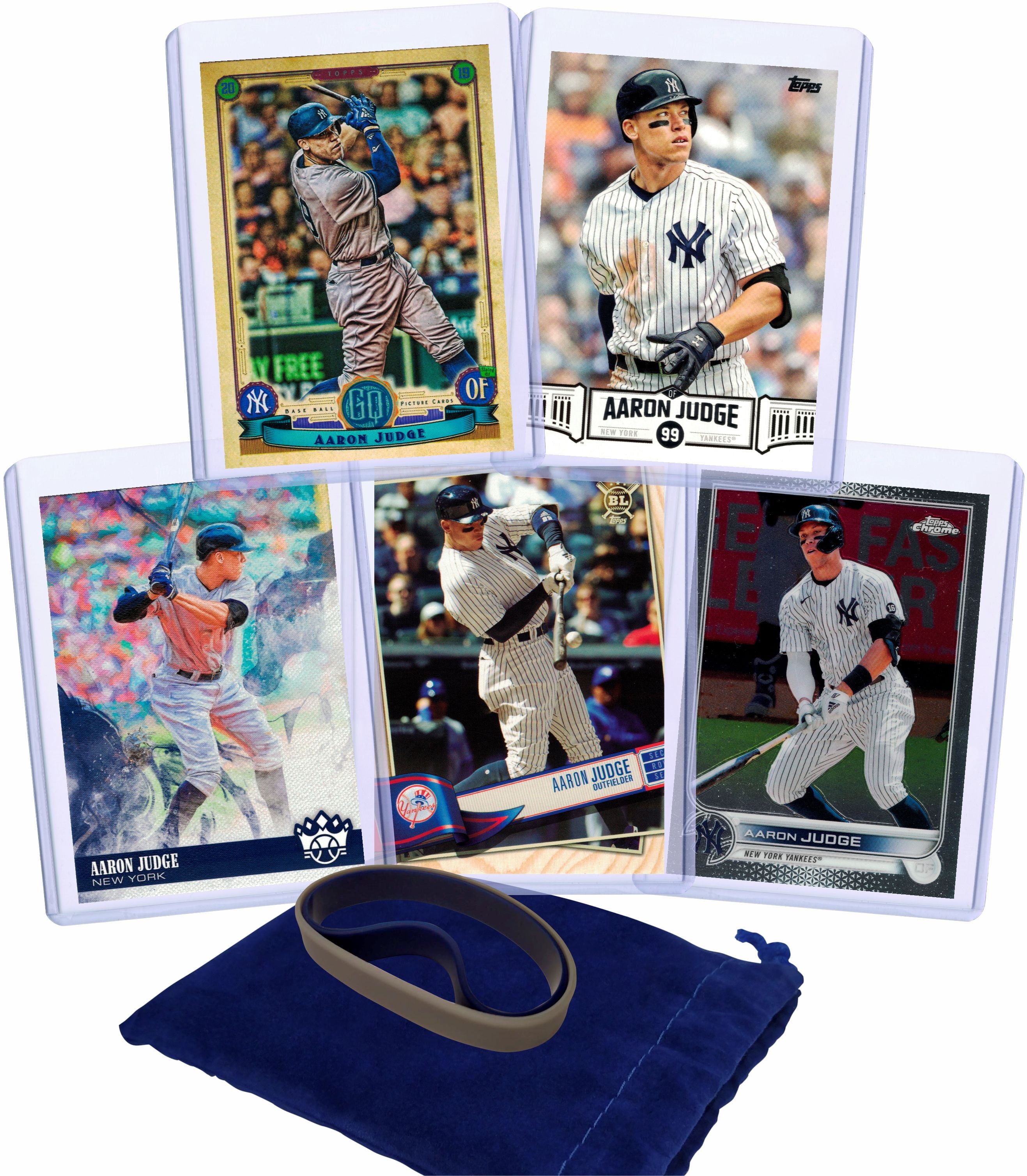 Aaron Judge (5) Assorted Baseball Cards New York Yankees Trading Card ...