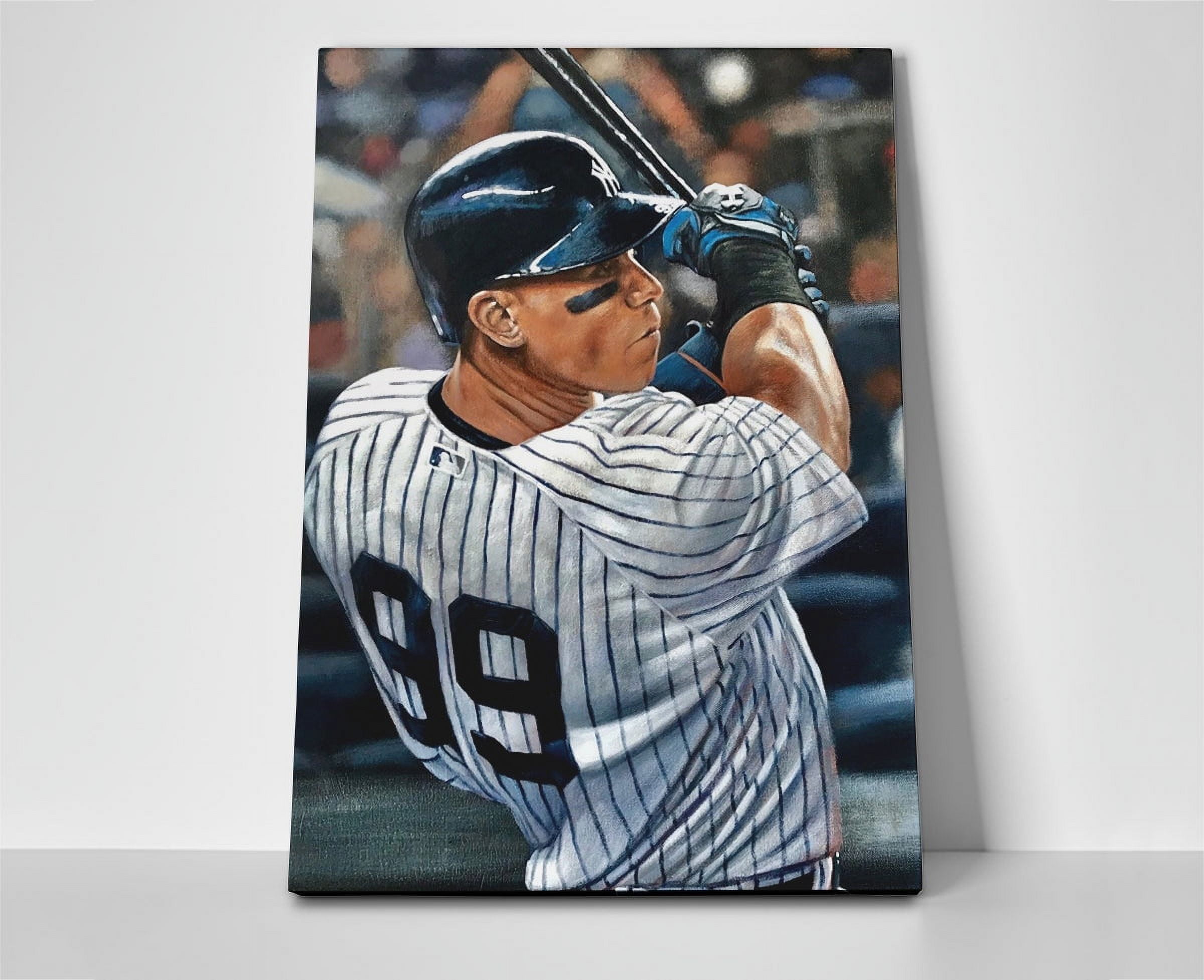 Aaron Judge Painting Poster or Wrapped Canvas - Walmart.com