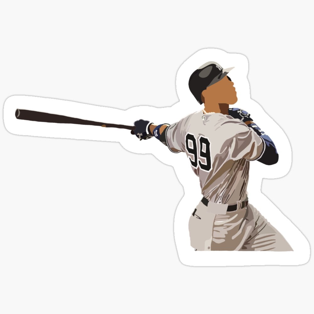 Aaron Judge Sticker Baseball Sticker, Football Sticker, Basketball ...