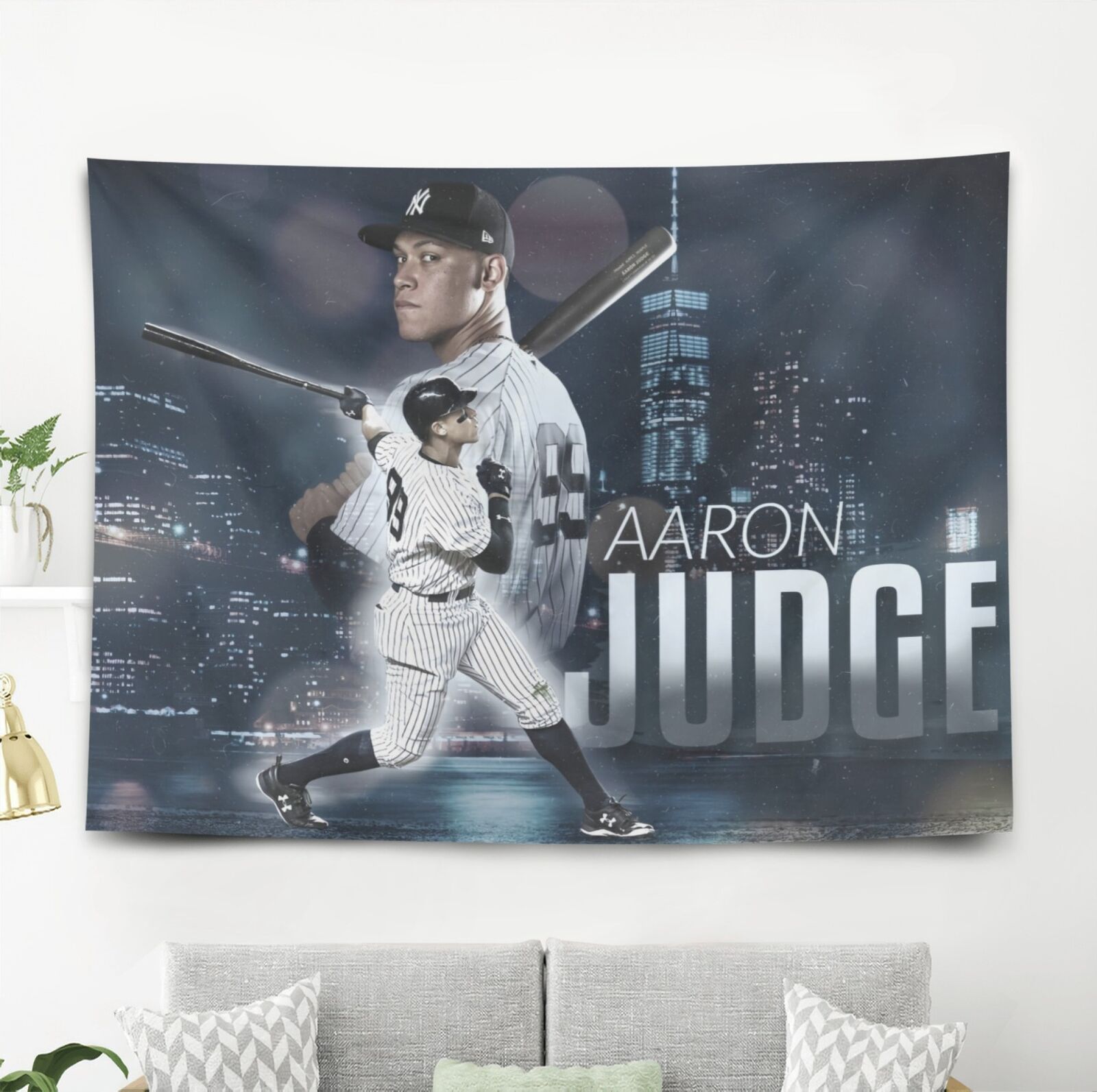 Aaron Judge Tapestry Wall Decor Wall Hanging for Bedroom Kids 7x5ft ...