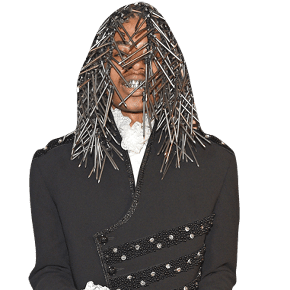 Aaron Lashane Thomas (Black Outfit) Half Body Buddy Cutout - Walmart.com