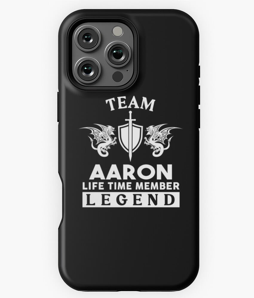 Aaron Legend Lifetime Member Gift Tee Phone Case for iPhone 16 15 14 13 ...