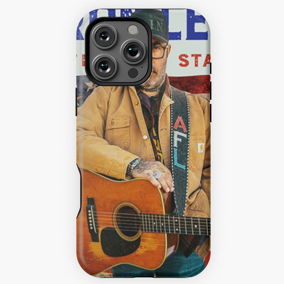Aaron Lewis Country Music Guitar Phone Case for iPhone 16 15 14 13 12 ...