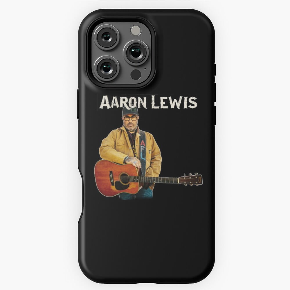 Aaron Lewis Guitar Country Music Phone Case for iPhone 16 15 14 13 12 ...