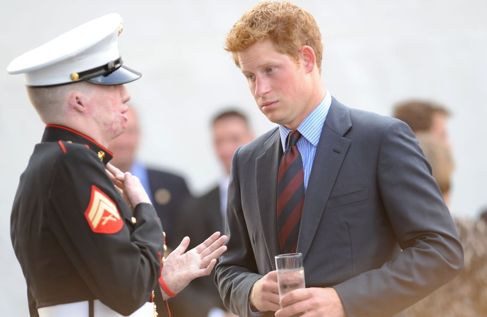 Aaron Mankin Prince Harry At A Public Appearance For Prince Harry Address British And American ...