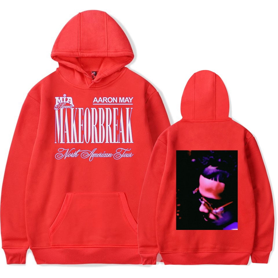 Aaron May MAKEORBREAK North American Tour Hoodie 2024 Concert Merch ...